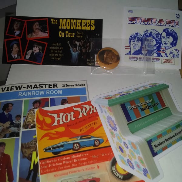 The MONKEES - All of Your Toys Sticker Set by Simian1 *includes ...