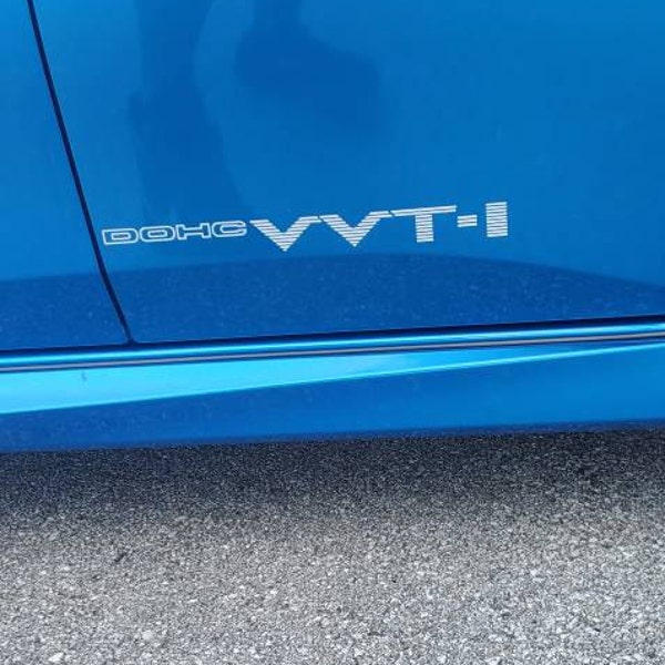 VVTI Side Decals - Fits TRD Dohc Vvt-i Corolla Yaris Scion GT86 Auris ...