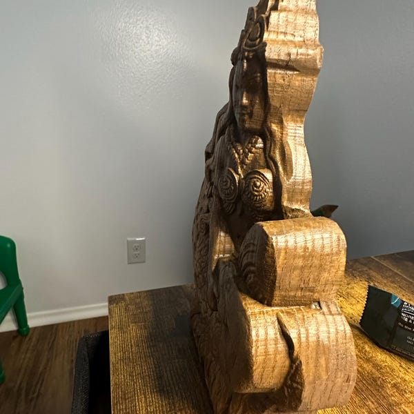 Yemaya Statue Orisha Yemaya Yoruba Goddess of the Living Ocean Yemaya ...