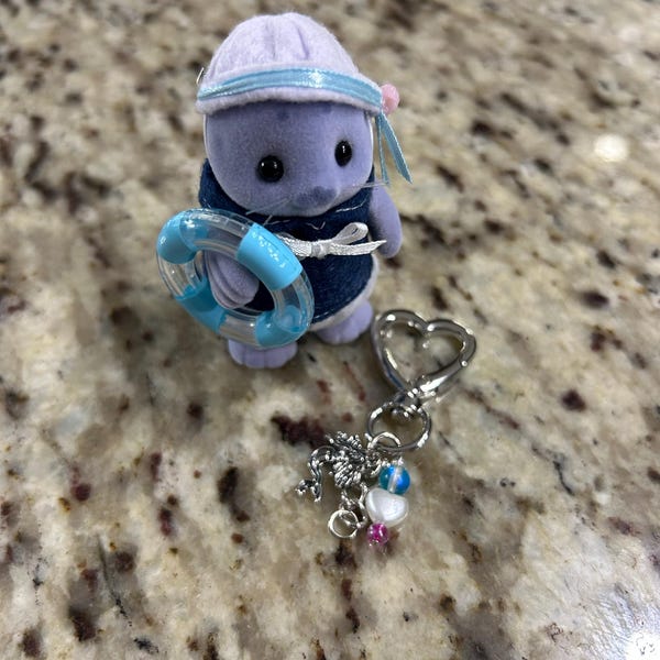 Calico Critter Keychain | Cute Keychain | Kawaii Keychain | Phone ...
