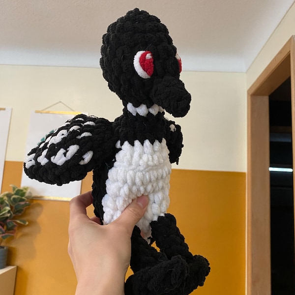Libby the Loon Crochet Pattern | No Sew Crochet Pattern | Animal ...