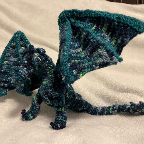 Crochet Wyvern Dragon PDF Pattern - (digital Pattern Only, NOT the ...