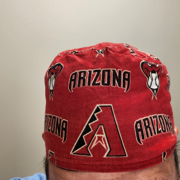 Men/women Surgical Scrub Cap Lined Super Mario Bros Mario and Luigi 100 ...