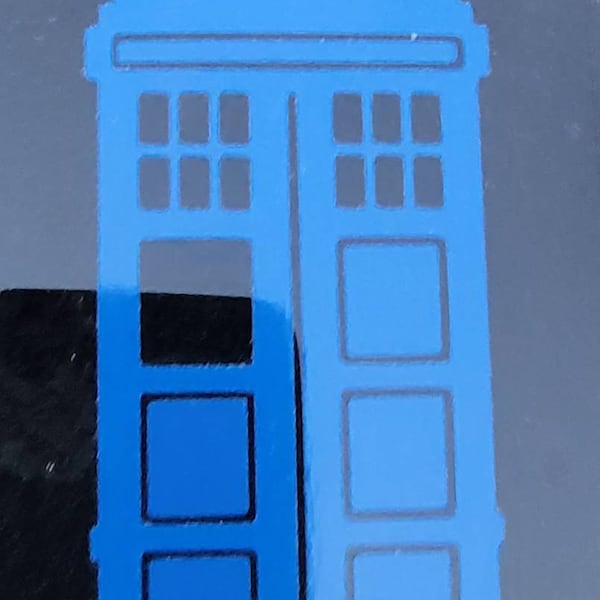 Tardis Decal Good for Car Truck Laptop Window. Sticks to Any Clean ...