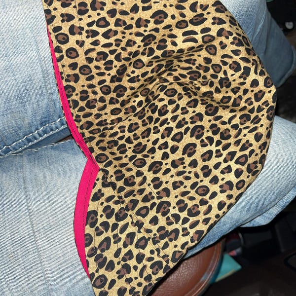 Quality, Pre-shrunk, Handmade Welding Caps! Leopard Print W/ Pink ...