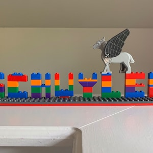 Lego MINIFIGURE Big Figure Geolix Rock/lava Monster - Etsy