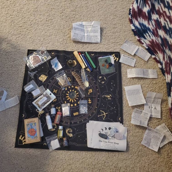 Otherworldly Witch Kit Witchcraft Supplies Mystery Box Magick Gift for ...