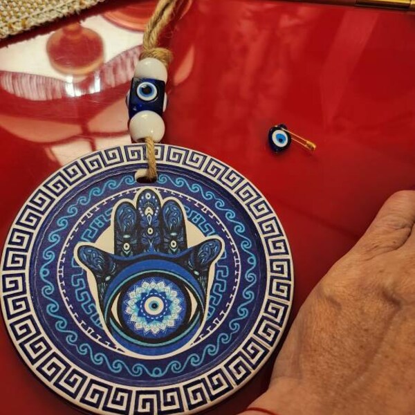 Turkish Evil Eye,evil Eye Wall Hanging,home Decor, Home Gift Idea ...