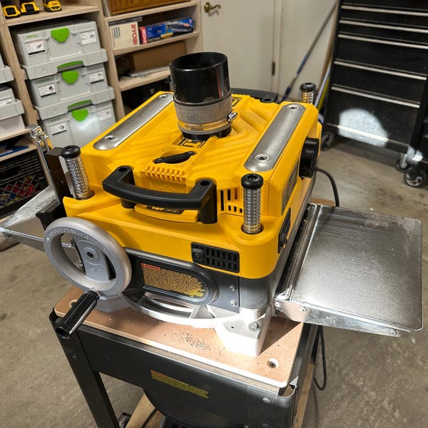 Dewalt DW735 Planer Dust Collection Kit – Over-the-top Upgrade ...