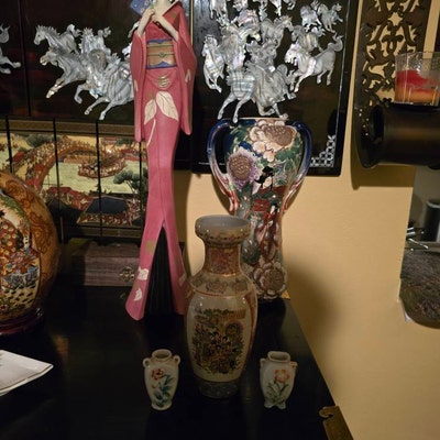 Vintage Chinese Liling Bone China Teacup and Saucer Set 6 With Flora ...