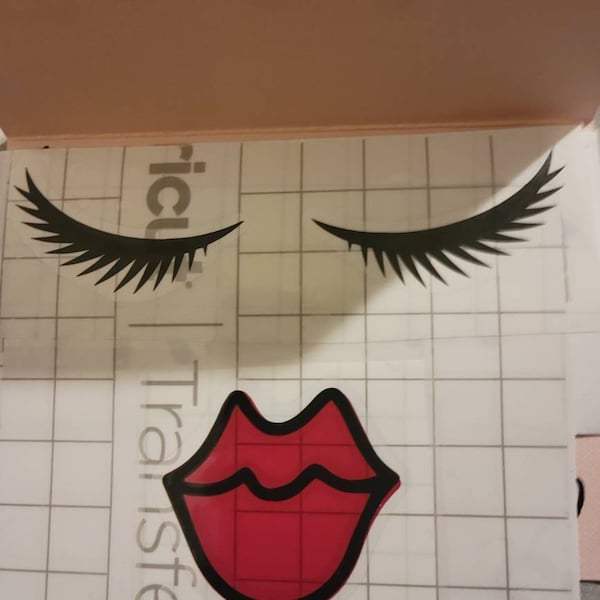 Face Decal for Flower Pot - Vinyl Decal - Flower Pot Sticker ...