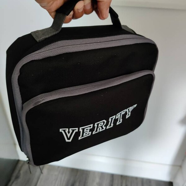 Personalised Childs Pencil Case Kids Office Stationery Quadra Zip ...