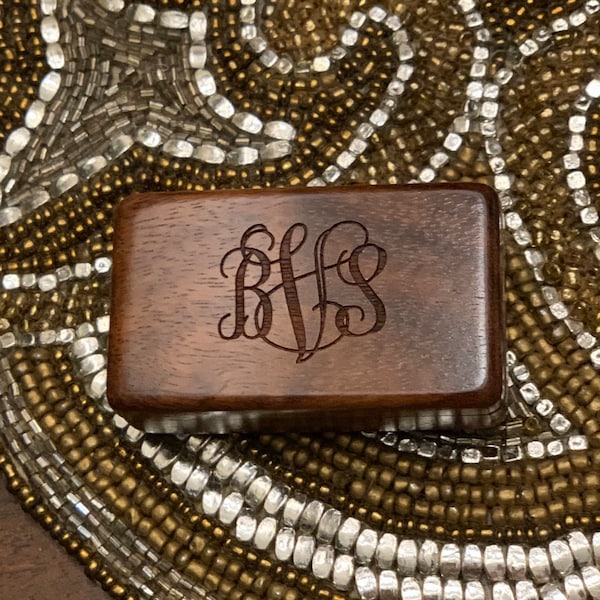 Sliding Pill Box, Secure Closure, Perfect Pocket Size - Etsy