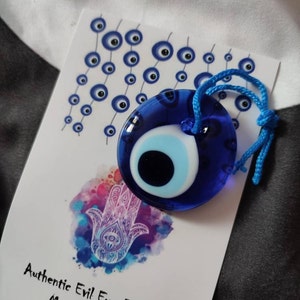 Turkish Evil Eye Glass Greek Mati Eye Nazar Amulet Protection Good Luck ...