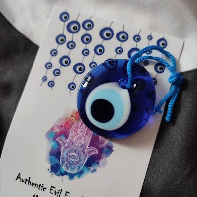 Turkish Evil Eye Glass Greek Mati Eye Nazar Amulet Protection Good Luck ...