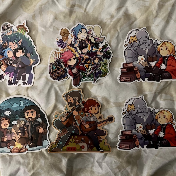 Arcane Family Hug Sticker - Etsy