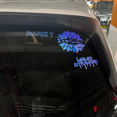 Boogie T Decal / Sticker Boogie T Car Decal Boogie T - Etsy