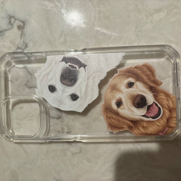 Custom Pet Portrait From Photo Personalized Dog Portrait Personalized ...