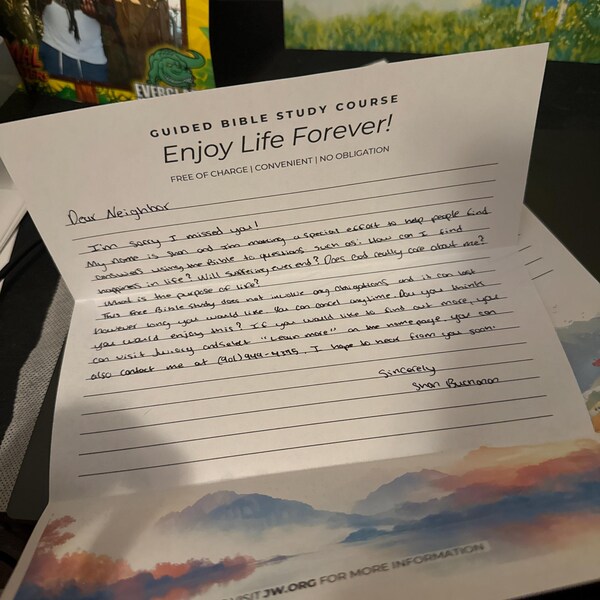 JW Pioneer School Card Printable Envelope Card Pioneer Gift 2025 ...