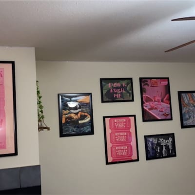 You're Like Really Pretty Guest Check Poster Dorm Decor, Funky Wall Art Retro Art Print Preppy ...