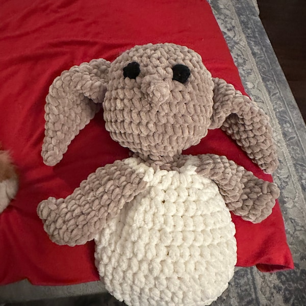 The House Elf Snuggler, Amigurumi Pattern, Potter Pals Crochet Pattern ...