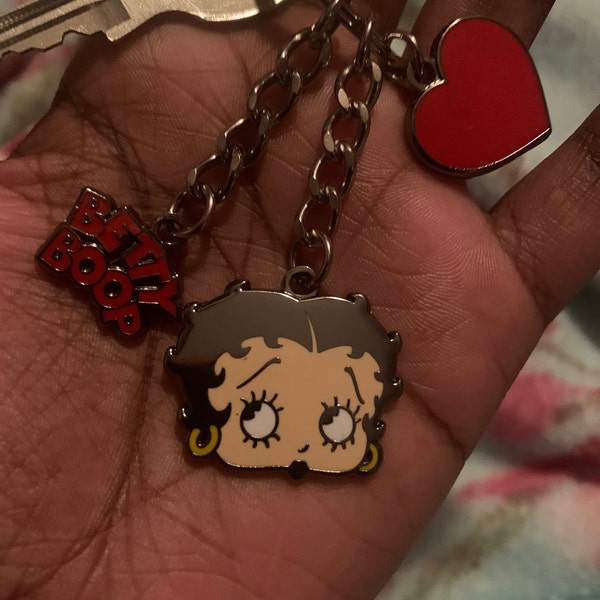 Vintage Betty Boop Keychain - Etsy