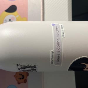 Inside Namjoon's Brain Name Tag Sticker RM Sticker Right Place Wrong ...