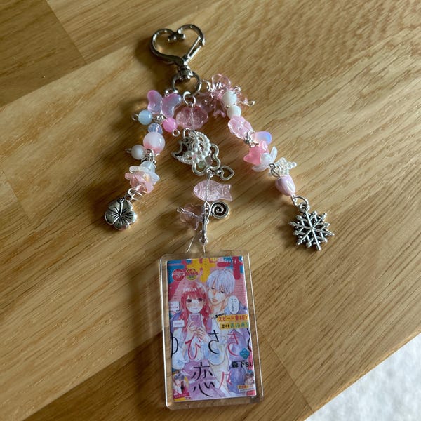 Shoujo Manga Cluttered Photo Keychains 1 (limited) (dispatch After Jan ...