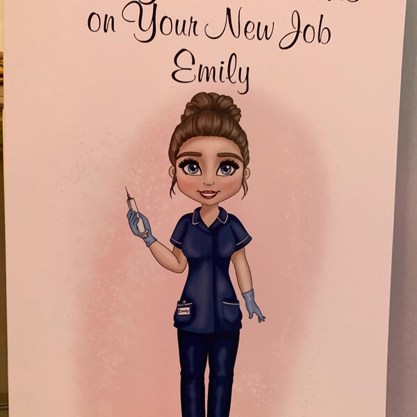 Cabin Crew New Job Card, Flight Attendant Congratulations Card, Gaining ...