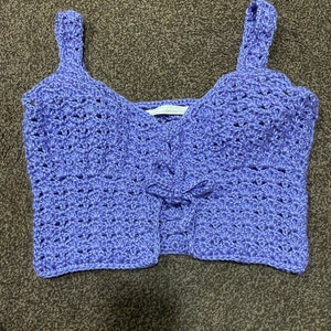 Crochet Top PATTERN the Shell Top - Etsy