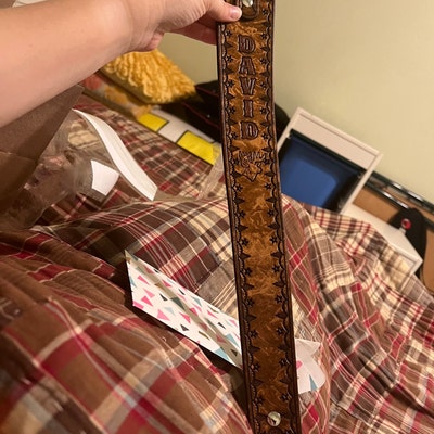 Belt End Template for Leather Working - Etsy