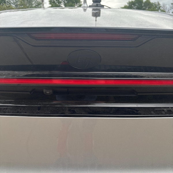 2023-2025 Toyota Prius Rear Stealth Emblem Vinyl Overlay Decal Cover - Etsy