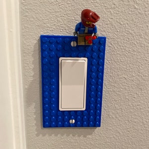 Standard & Oversize Sizes: Building Block Light Switch Cover Plate - Etsy