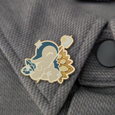 Campfire Shrew Pin - Etsy