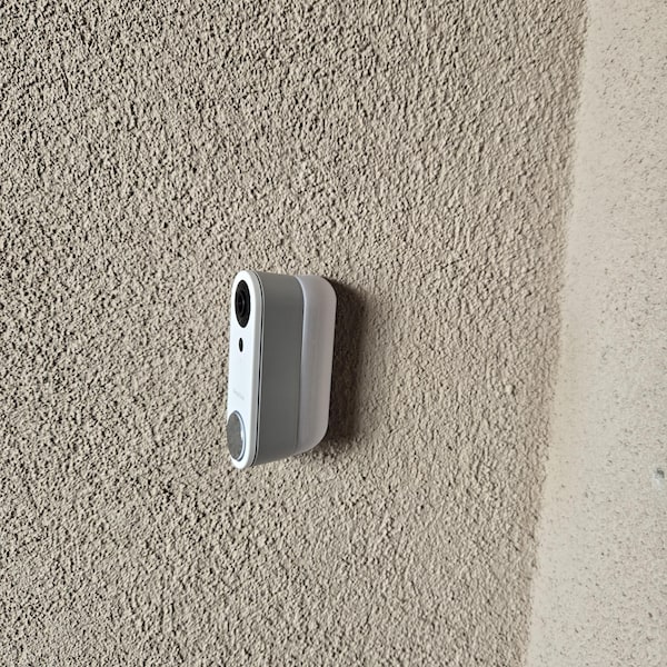 Simplisafe Video Doorbell Angle Mount Bracket Holder Wedge 90 Degree 3D ...