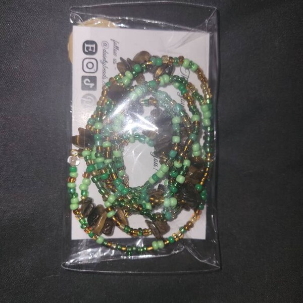 Waist Beads - African Waistbeads - Belly Beads - Weight Loss Beads ...