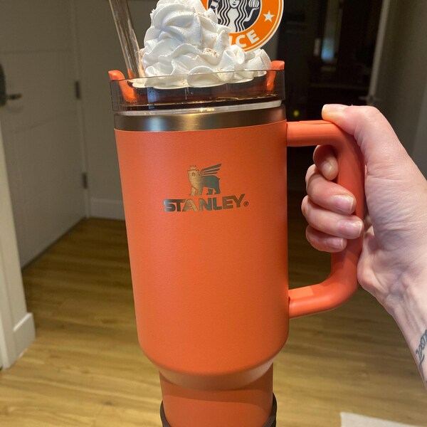 Stanley Tumbler Topper Accessory Faux Icing With Sprinkles Stanley Cups ...