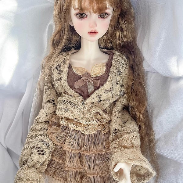 BJD Doll Full Set 1/4 BJD Fullset Posable Art Doll Ball Jointed Dolls BJD Boy Body Male Bjd ...