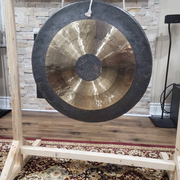 Chinese Wuhan Traditional Gong, Gong Mallet & Hanging String Included ...