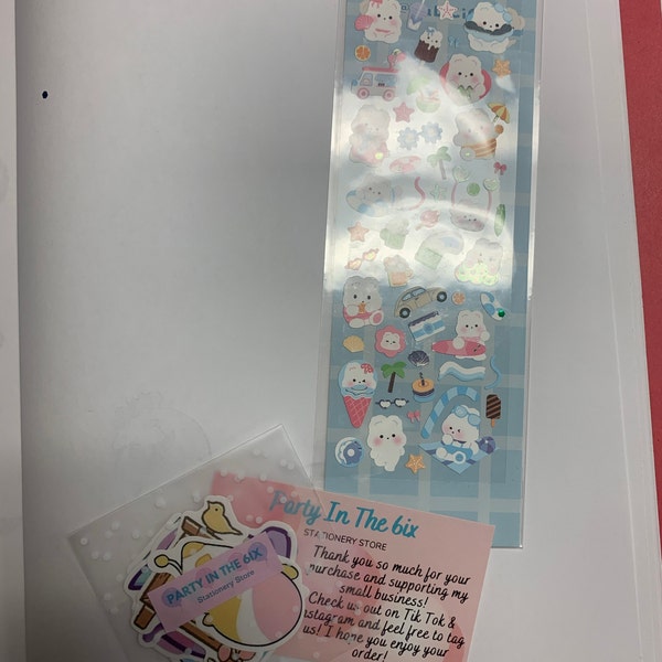 Kawaii Sticker Sheets, Cute Sticker Sheets - Etsy