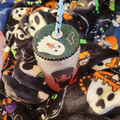 Corpse Bride Inspired Tumbler Victor and Emily Cup Studded Tumbler With ...