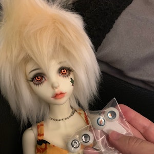 Doll Eyes Metallic or Glow in the Dark 8mm 10mm 12mm 14mm 16mm 18mm ...