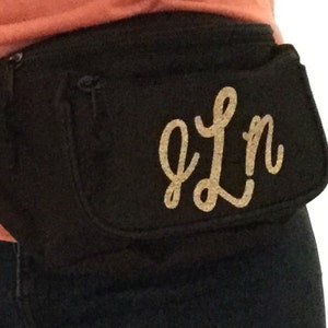 Monogrammed Neon Fanny Pack. Great for Sorority, Big/little, Vacations ...