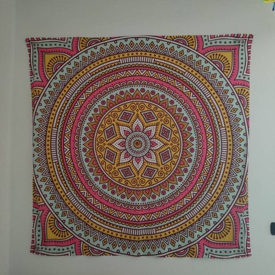 Albert Hoffman Bicycle, Acid LSD Bohemian Psychedelic Tapestry ...