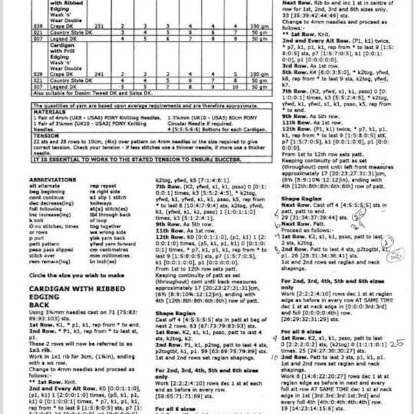 Baby Sweater KNITTING PATTERN Pdf Download Baby Round Neck Jumper 16-22 ...