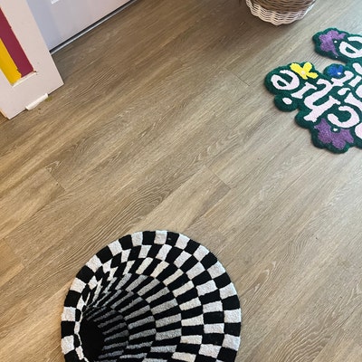 VIEW WINDOW RUG / Pink Accent Rug Decor Rug for Rooms Gift - Etsy