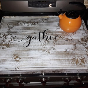 Gas Cook Top Cover, Stove Top Cover for Electric, Cooktop Cover, Tray ...