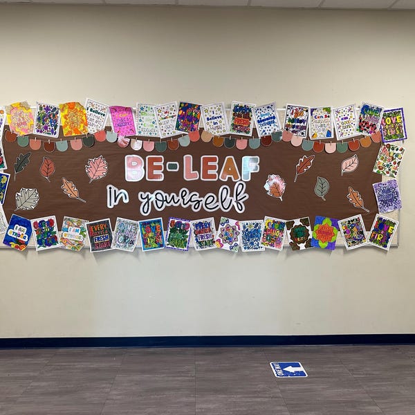 Fall Classroom Bulletin Board Decor: Leaf Theme (PDF) - Etsy