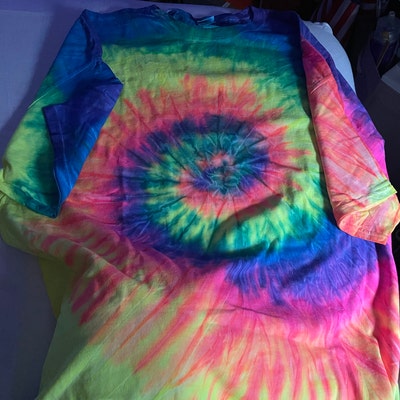 Tie Dye Shirt Neon Tie Dye Shirt Women Tie Dye Shirt Women Summer Shirt ...
