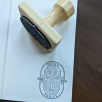 Tree Ring Pattern Rubber Stamp Wood Grain Texture Wood Log Design ...